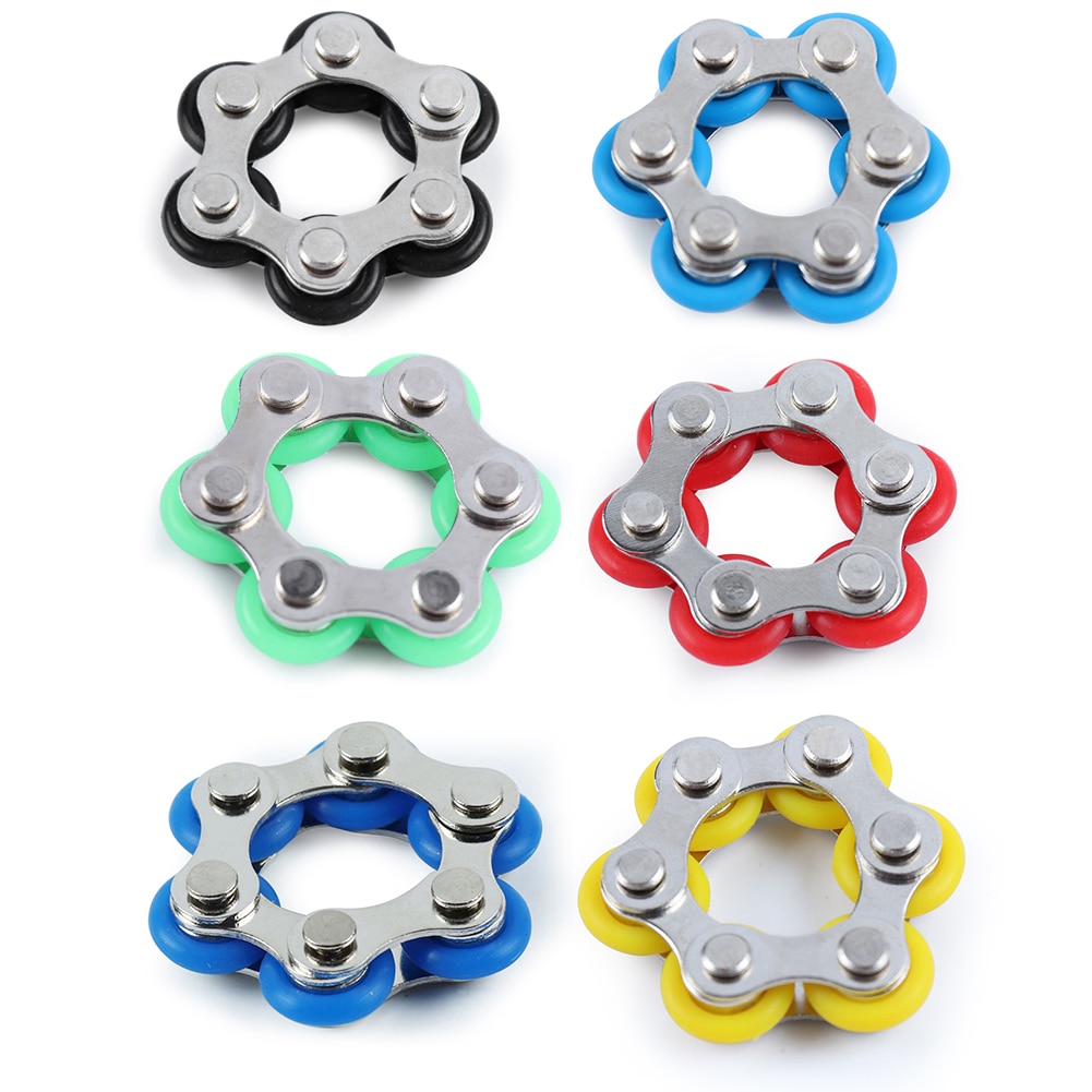 6 Knots Bicycle Chain Buckle Fidget Toy Stress Rel... – Vicedeal