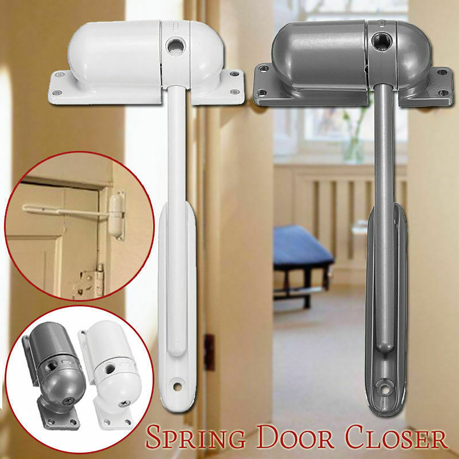 Verstelbare Deur Automatische Dichter Rvs Automati... – Vicedeal