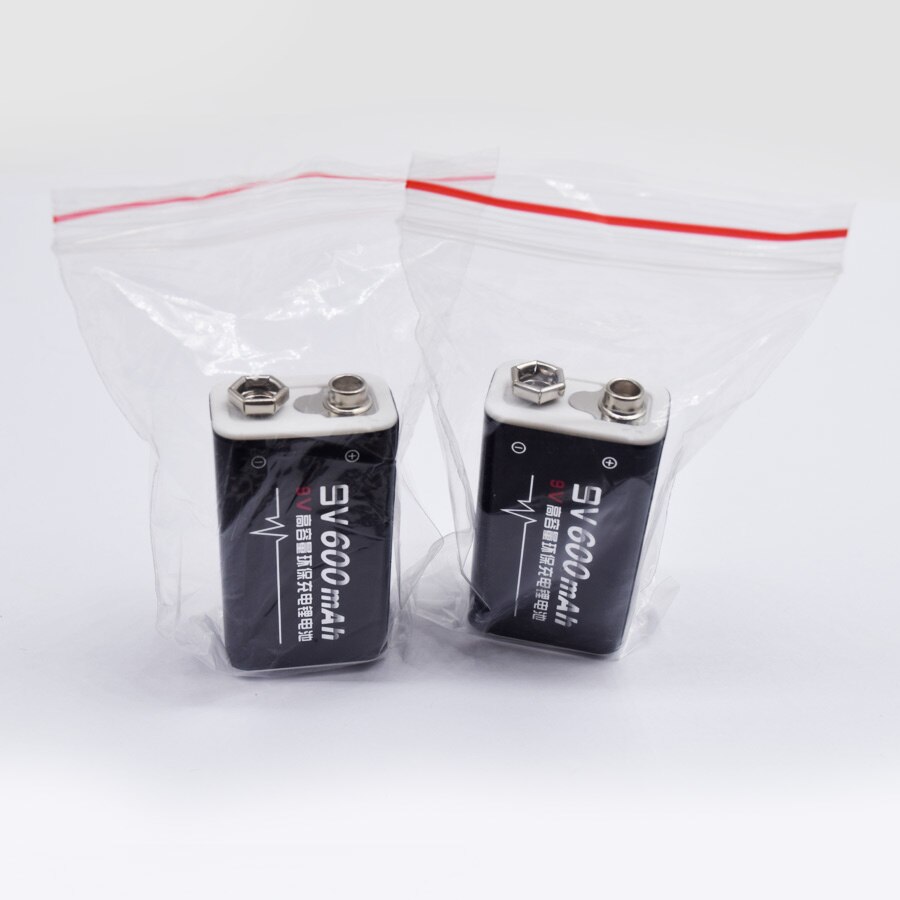 2pcs / set stick battery PALO 9V batteries 6f22 6F... – Vicedeal