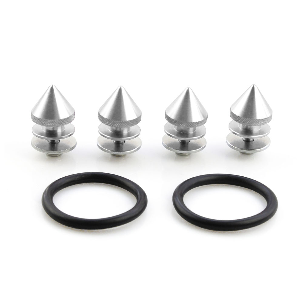 4pcs Auto Spike Front Bumper Hatch Lids Quick Rele... – Grandado
