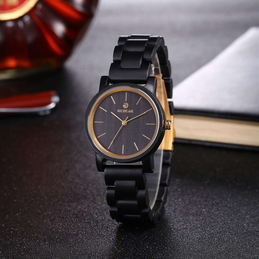 Men's Wooden Watch Wood Watch Analog Quartz Ultra ... – Grandado
