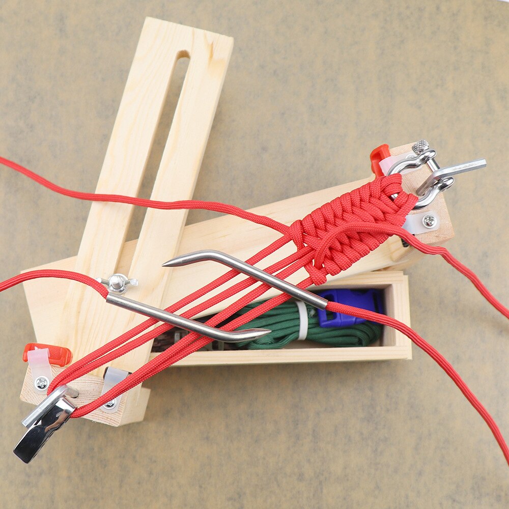 Outdoor Parachute Weven Naalden Tools Set Armbande... – Grandado