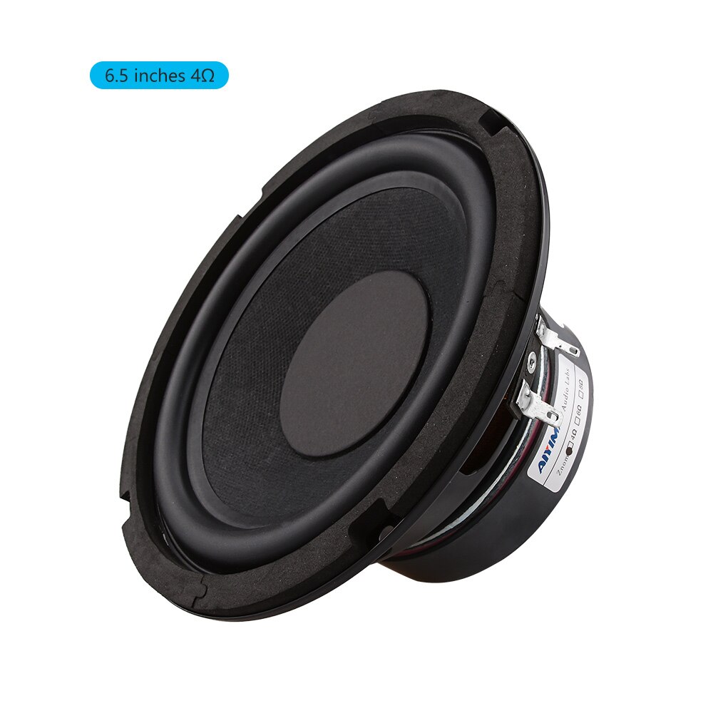 AIYIMA 6.5 Inch Woofer Speaker Driver Rubber Side ... – Vicedeal