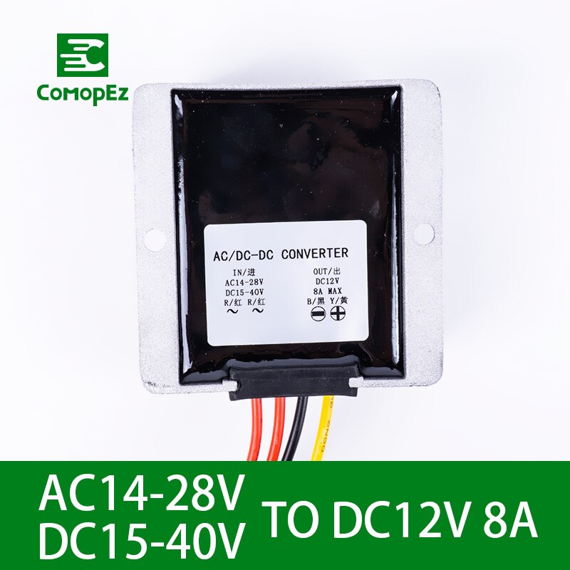 Ac/Dc Converter AC14-28V DC15-40V Om 12V 8A 10A Re... – Grandado