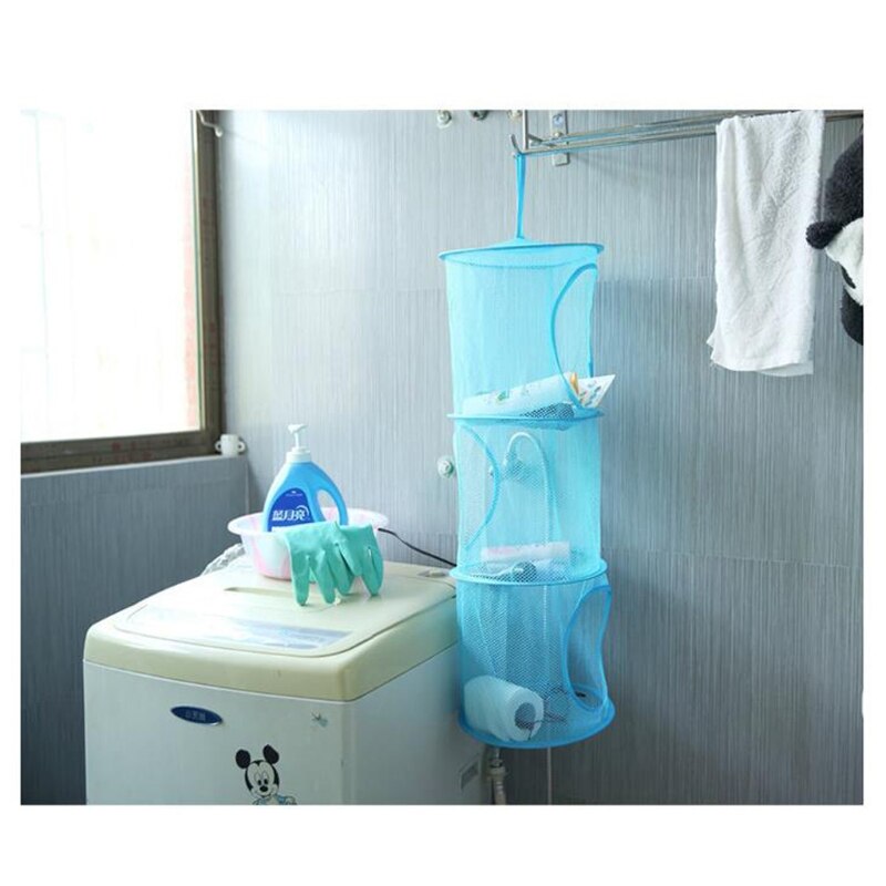 3 Shelf Net Kids Toy Organizer Bag Home Mesh Hangi... – Grandado