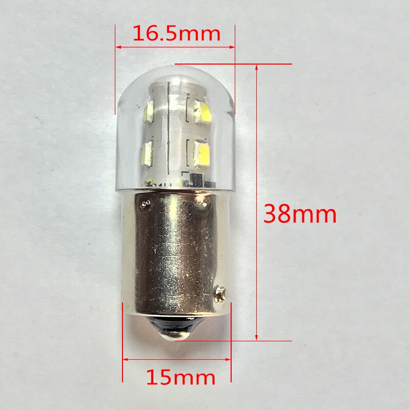 B15D LED Signal Indicator Lamp Bulb 5W 12V 24V 110... – Vicedeal