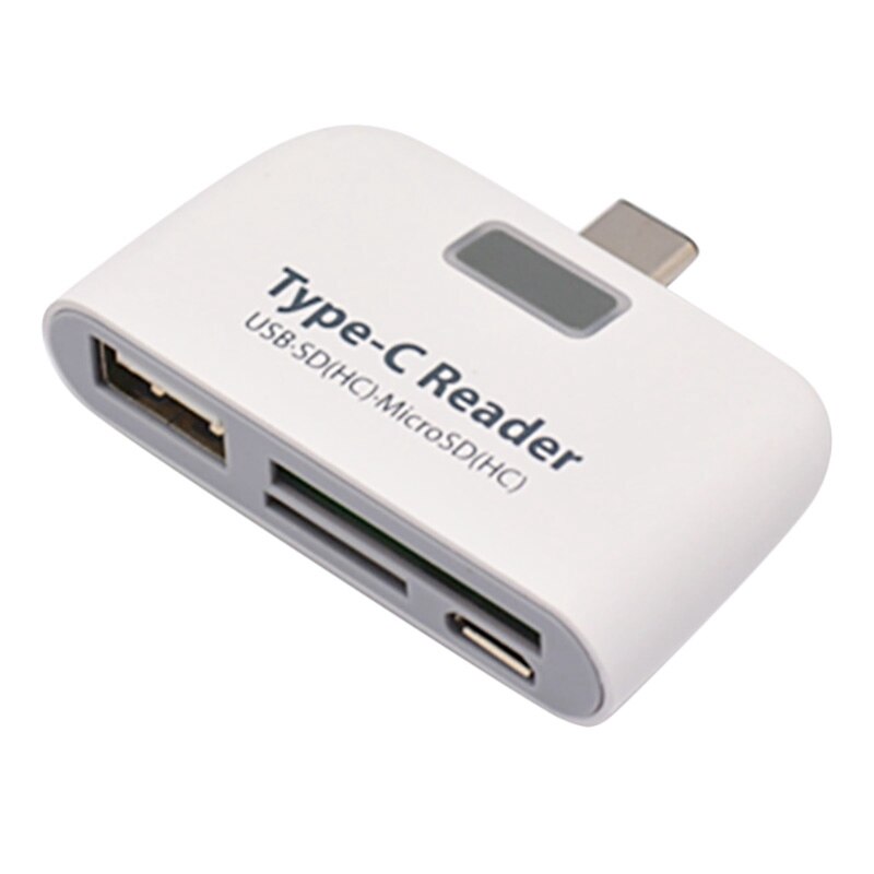 Type-C Card Reader USB-C to USB2.0 SD/TF Multi-Fun... – Vicedeal