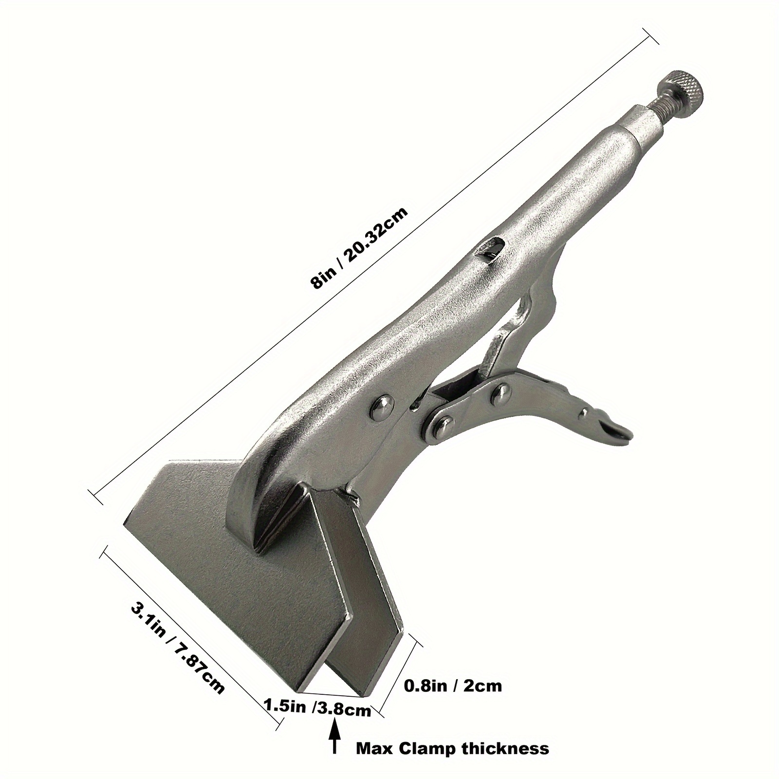 MACWORK 8 Inch Sheet Metal Clamps Welding Locking ... – Grandado