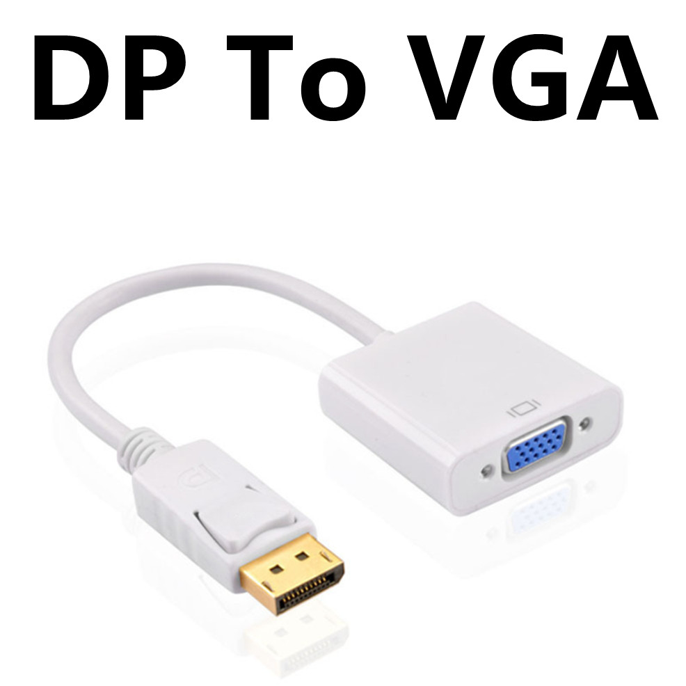 DisplayPort Display Port DP naar VGA Adapterkabel ... – Vicedeal