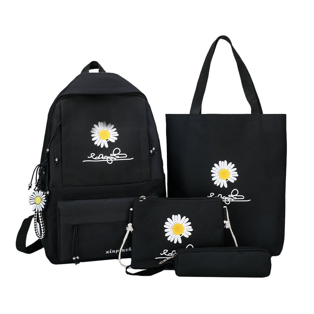 4pcs/Set Student School Backpacks Teenagers Girl C... – Grandado