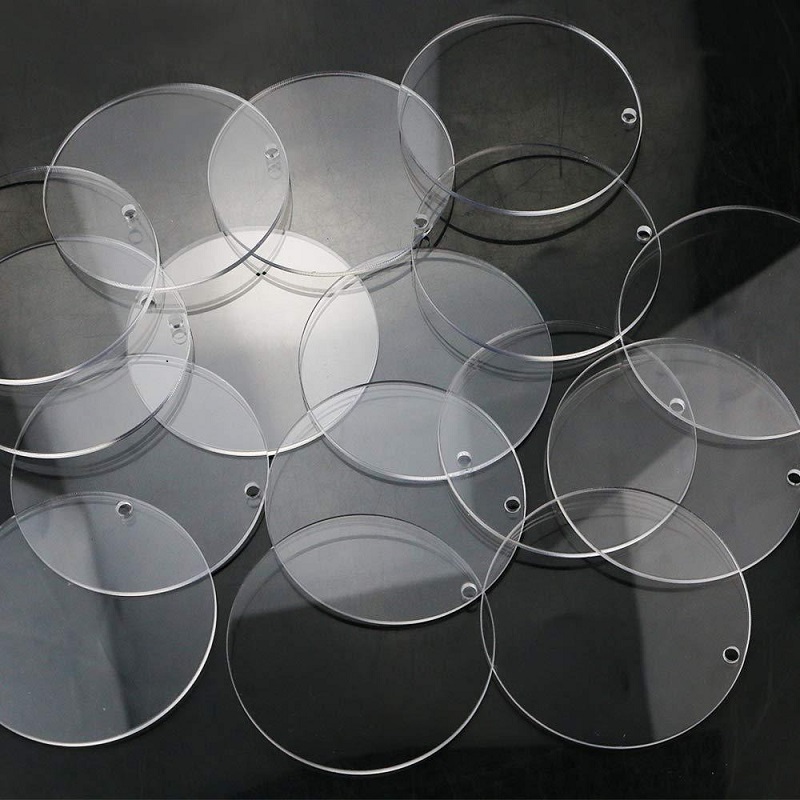 20/30/40PCS Round Clear Circle Acrylic Sheet Blank... – Vicedeal
