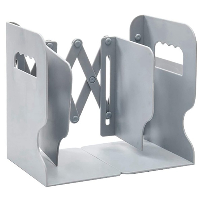 Retractable Bookshelf Bookends Book Holder Bookcas... – Vicedeal