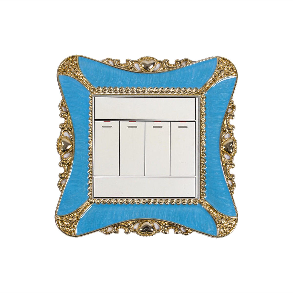 Resin Single Light Switch Surround Socket Finger P... – Grandado