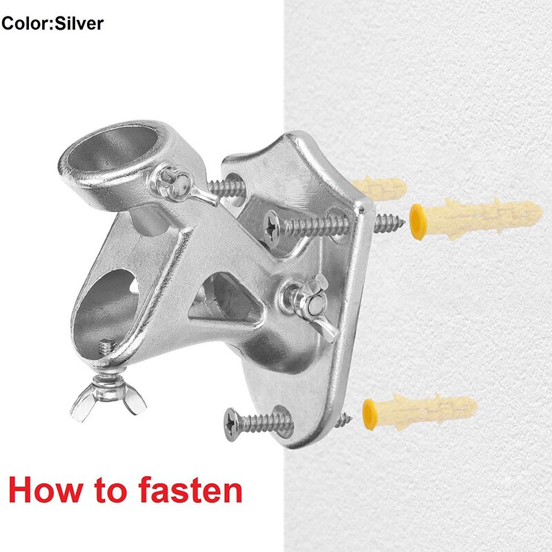 Roestvrij Staal Vlaggenmast Beugel 2 Posities Muur... – Grandado