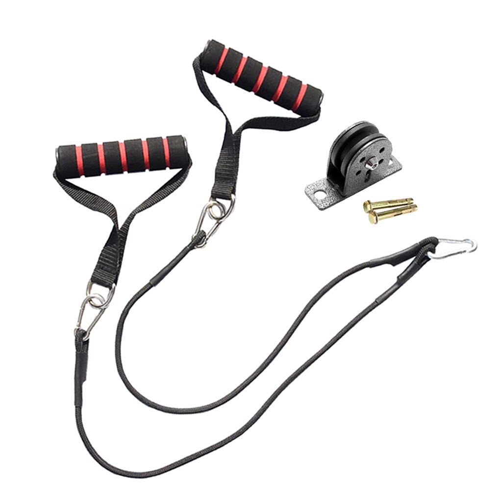 Fixed Pulley Block 661lbs Training Rope 330lbs DIY... – Grandado