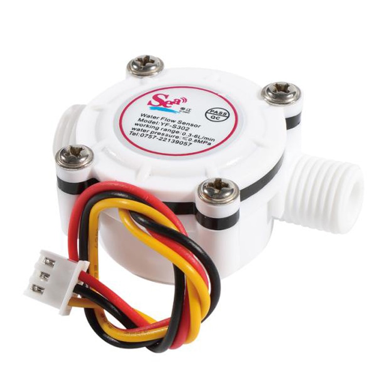 G1/2 inch Water Flow Hall Sensor Switch Flow Meter... – Vicedeal