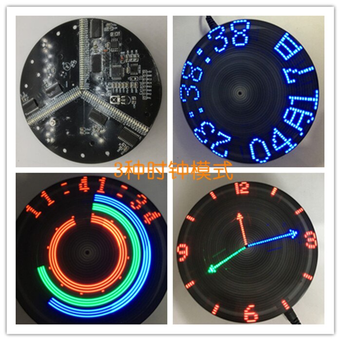 Optical disc rotation LED color rotation LED color... – Vicedeal