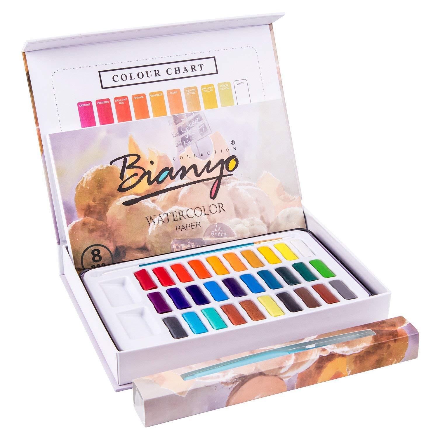 Watercolor Paint Set Premium Watercolour Paint Box... – Grandado