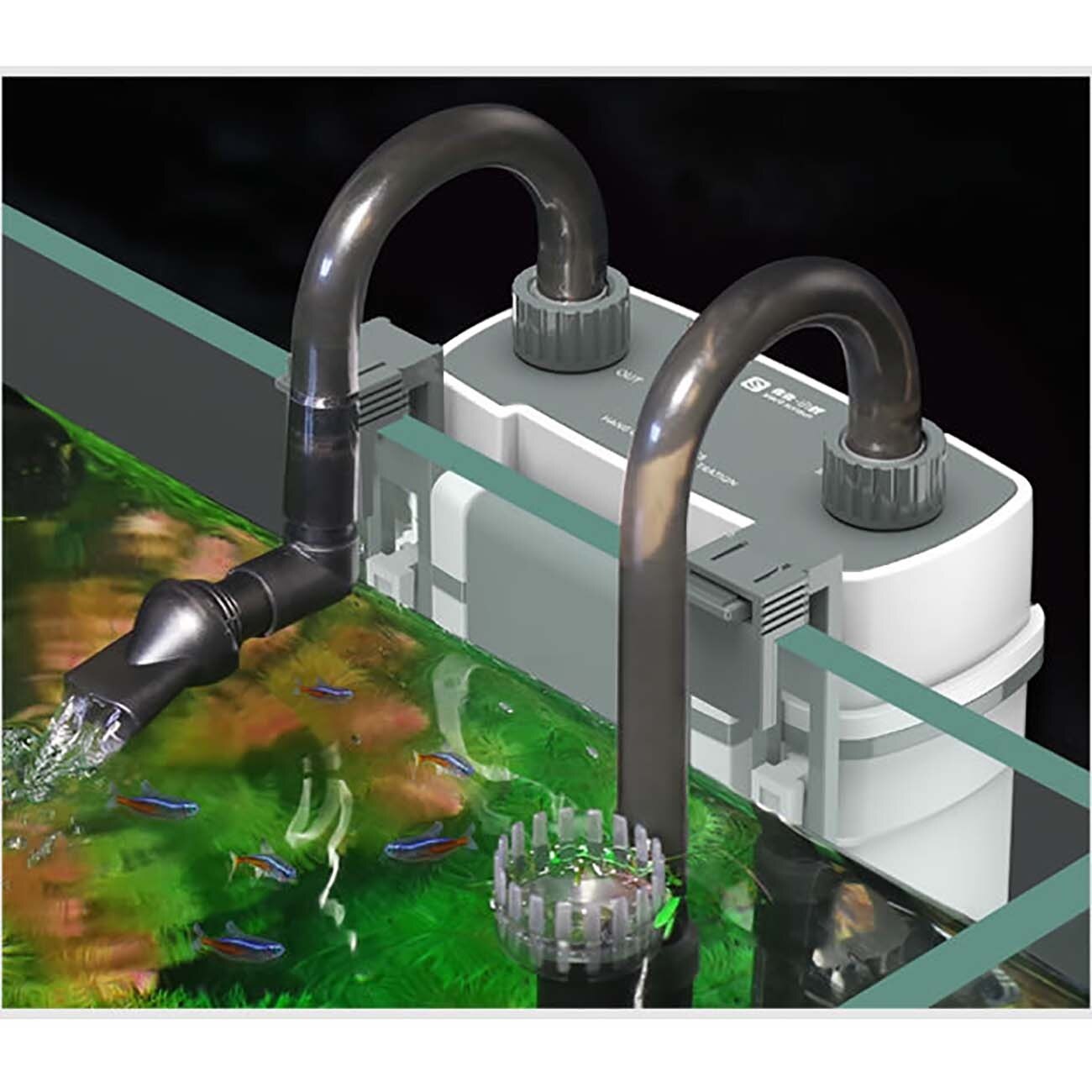 220v 7w akvarium filter 50hz xbl serie akvarie væg... – Grandado