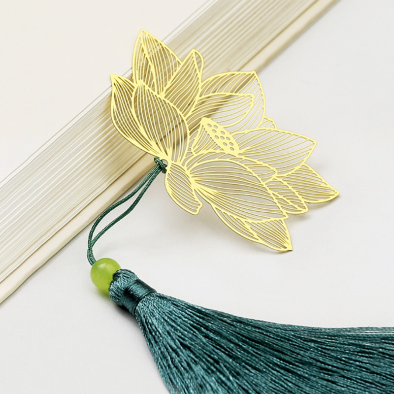 Metal Bookmarks Literature Art ginkgo Leaf Bookmar... – Grandado