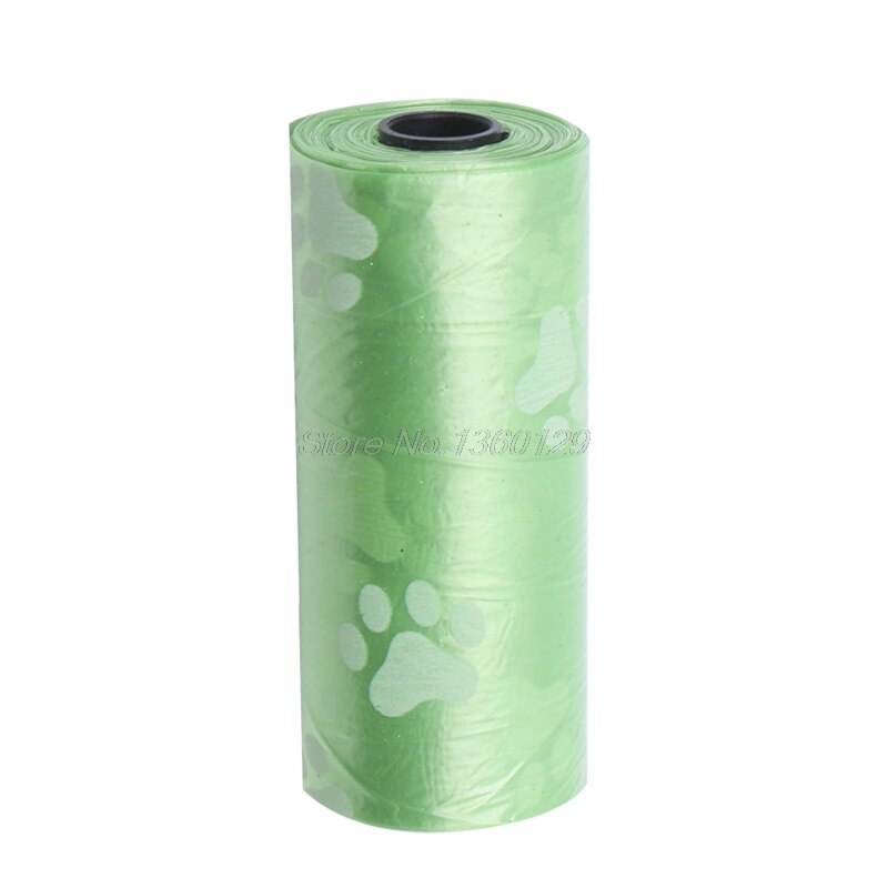 1Roll Pet Dog Waste Poop Bag Poo Printing Degradab... – Grandado
