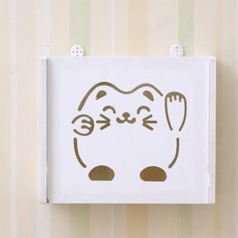 Wireless Wifi Router Box Wall-mounted Wood-Plastic... – Vicedeal