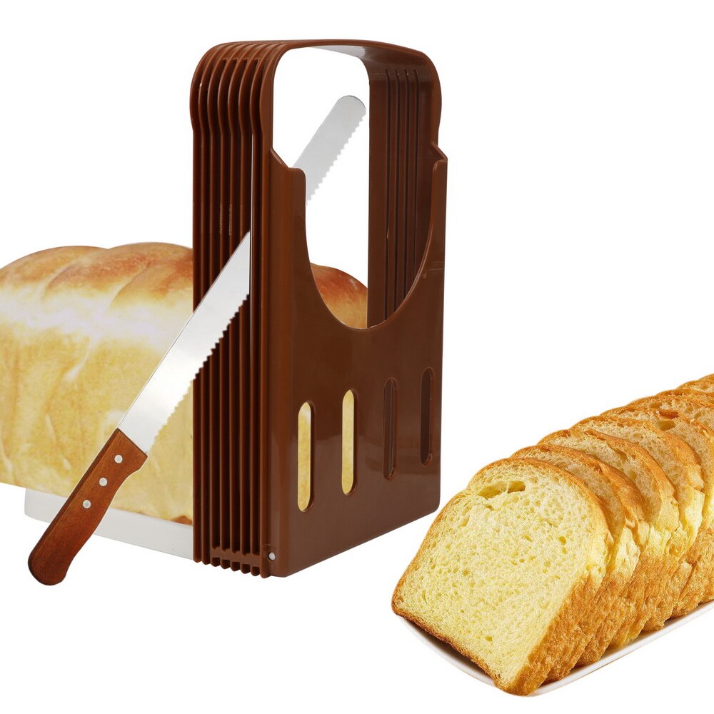 HILIFE Cutting Guide Loaf Cutter Rack Plastic Toas... – Grandado