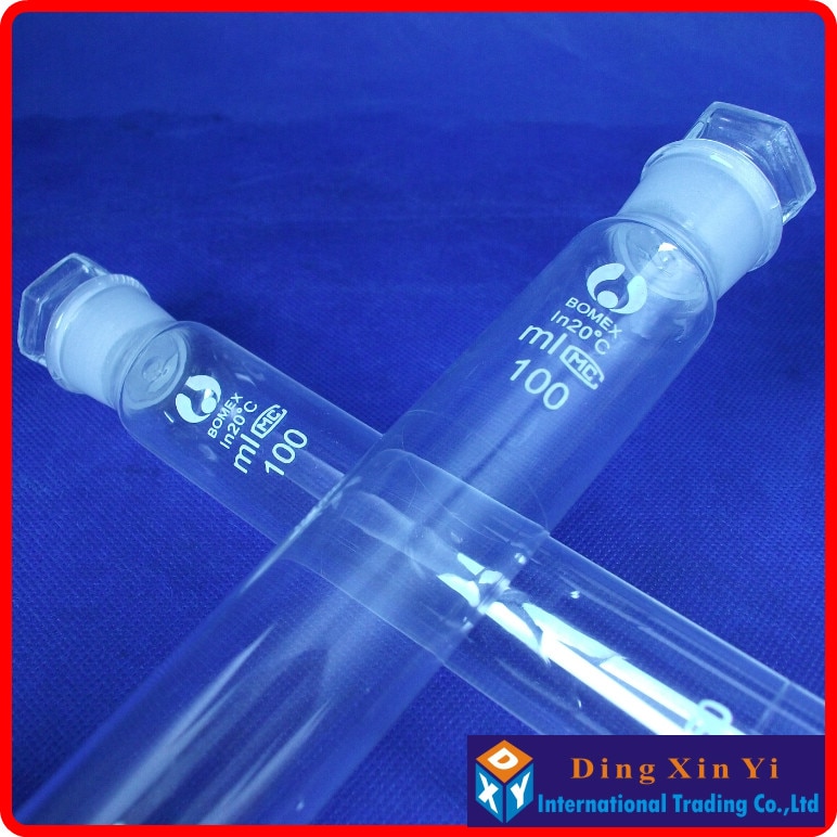 (12pieces/lot)100ml Glass colorimetric cylinder, c... – Grandado