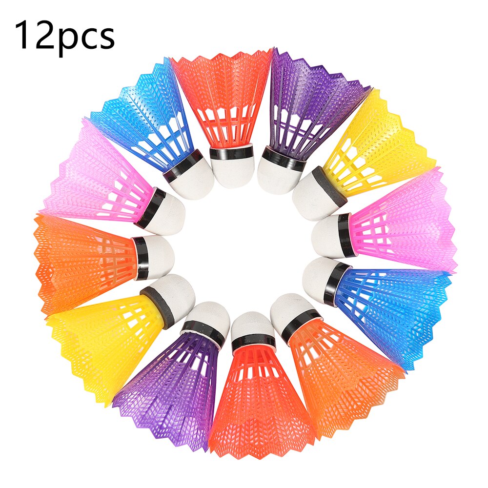 12pcs Colorful Badminton Balls Foamed Badminton Sh... – Grandado