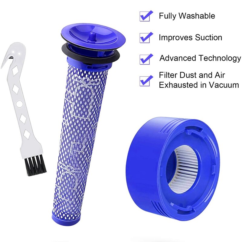 2 Pack Vacuum Filter Replacement Kit for Dyson V7,... – Grandado