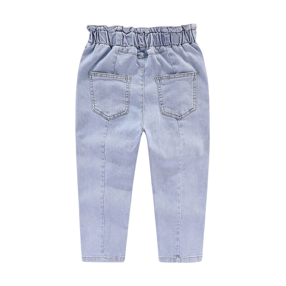 Mudkingdom Girls Denim Jeans High-Waist Bud Elasti... – Vicedeal