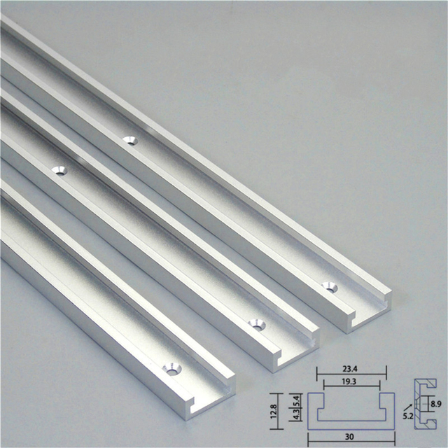 1Pc 300Mm/400Mm/450Mm/500Mm Aluminium T-Tracks Slo... – Grandado