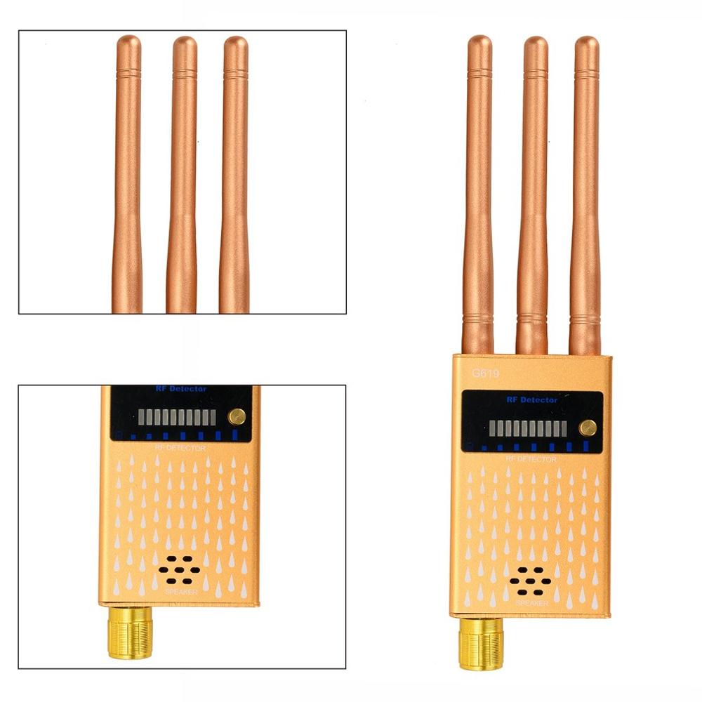 Gold Hand Sized Super Sensitive Device Detector Rf Grandado