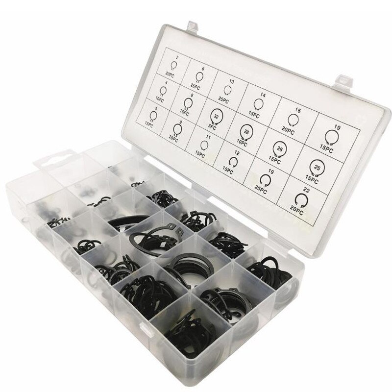 300PCS Circlip Set External Internal Retaining E-T... – Grandado
