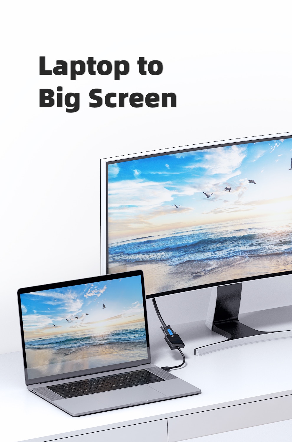 Unnlink HDMI to VGA Converter Adapter Support 1080... – Vicedeal