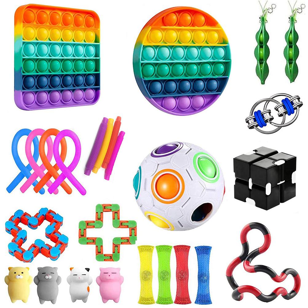 Fidget Toys3/17/20/23/26/28 PCS Pack Sensory Toy S... – Grandado