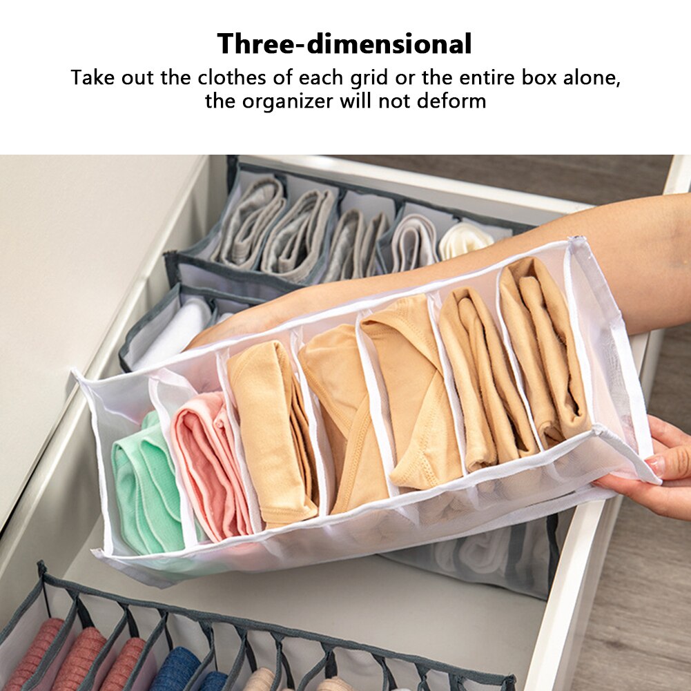 1/3pcs Underwear Bra Organizer Storage Box 2 Color... – Grandado