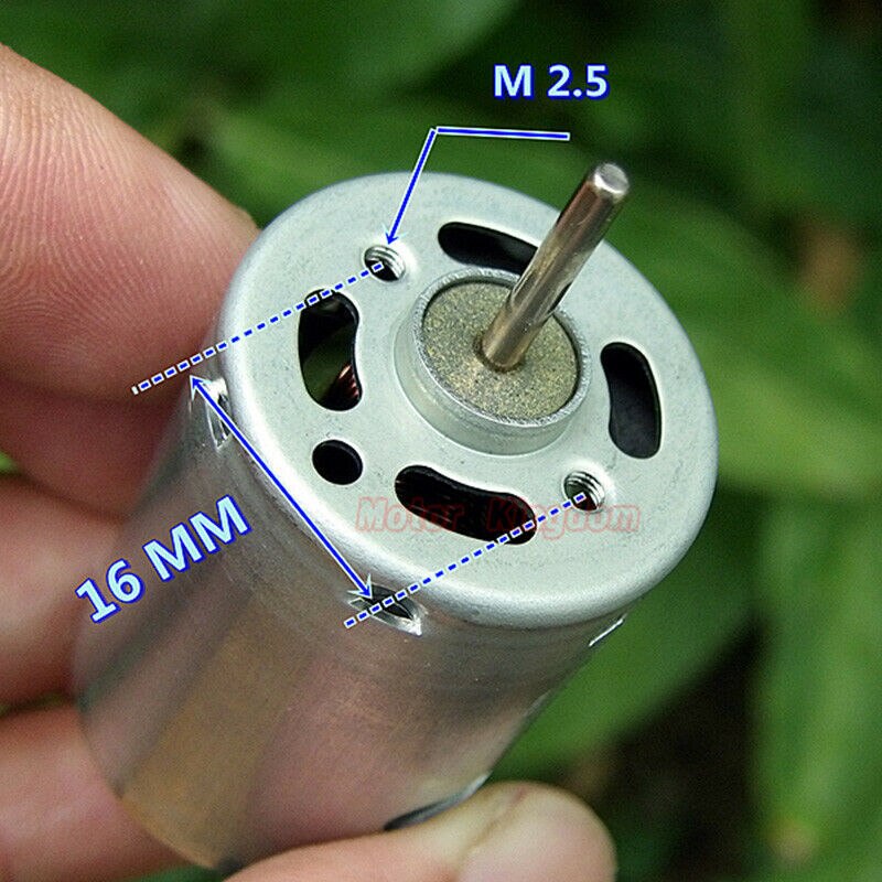 Mabuchi RS-380SH-4535 Dc Motor 5V-12V 6V 7.2V 2000... – Vicedeal