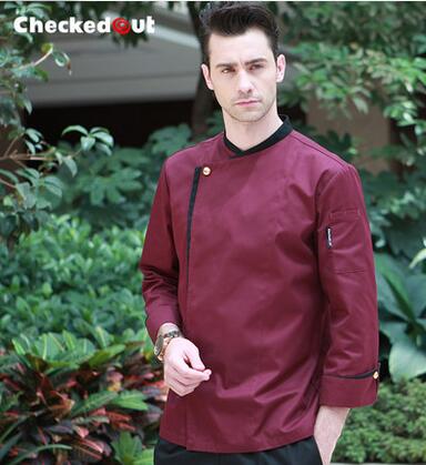 Unisex food service kleding chef uniform jas resta... – Vicedeal