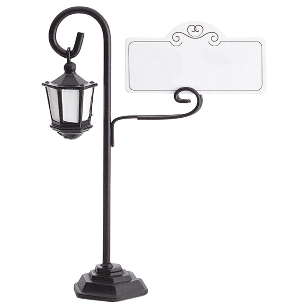 Lampadaire Double face papier Table Place carte fe... – Grandado