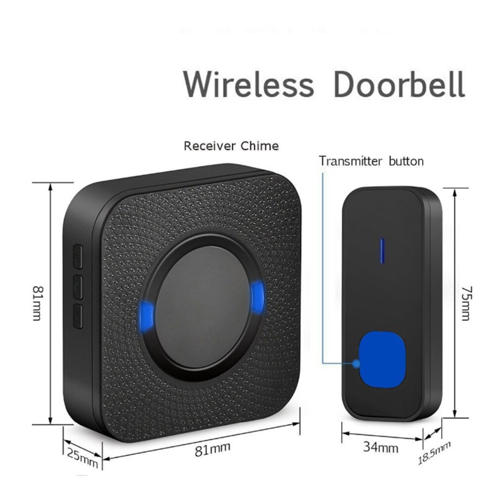 Wireless Doorbell Kit Plug In Wireless Cordless Wa... – Grandado