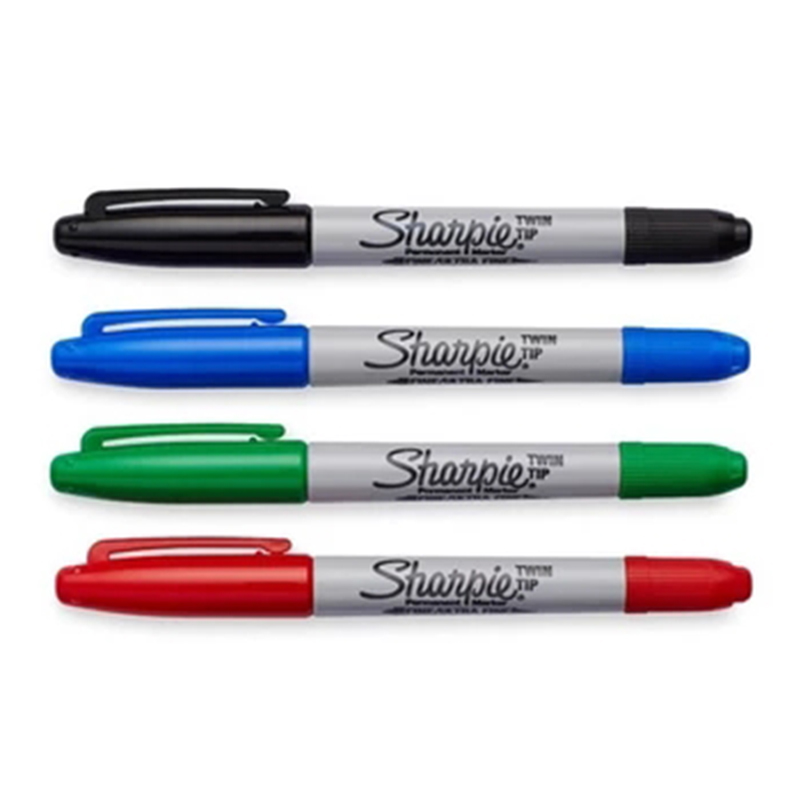 3/4pcs Sharpie Dust-free Marker Double-headed Mark... – Grandado