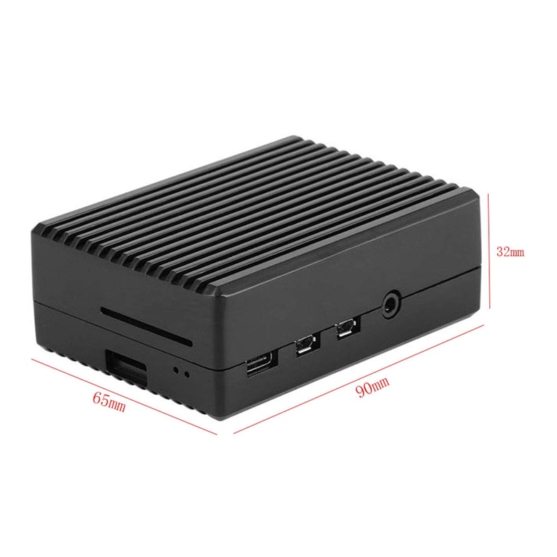 Voor Raspberry Pi 4 Model B Aluminium Case Met Coo... – Vicedeal