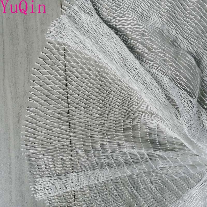 White Semi-finished fishing net stake net Breeding... – Grandado