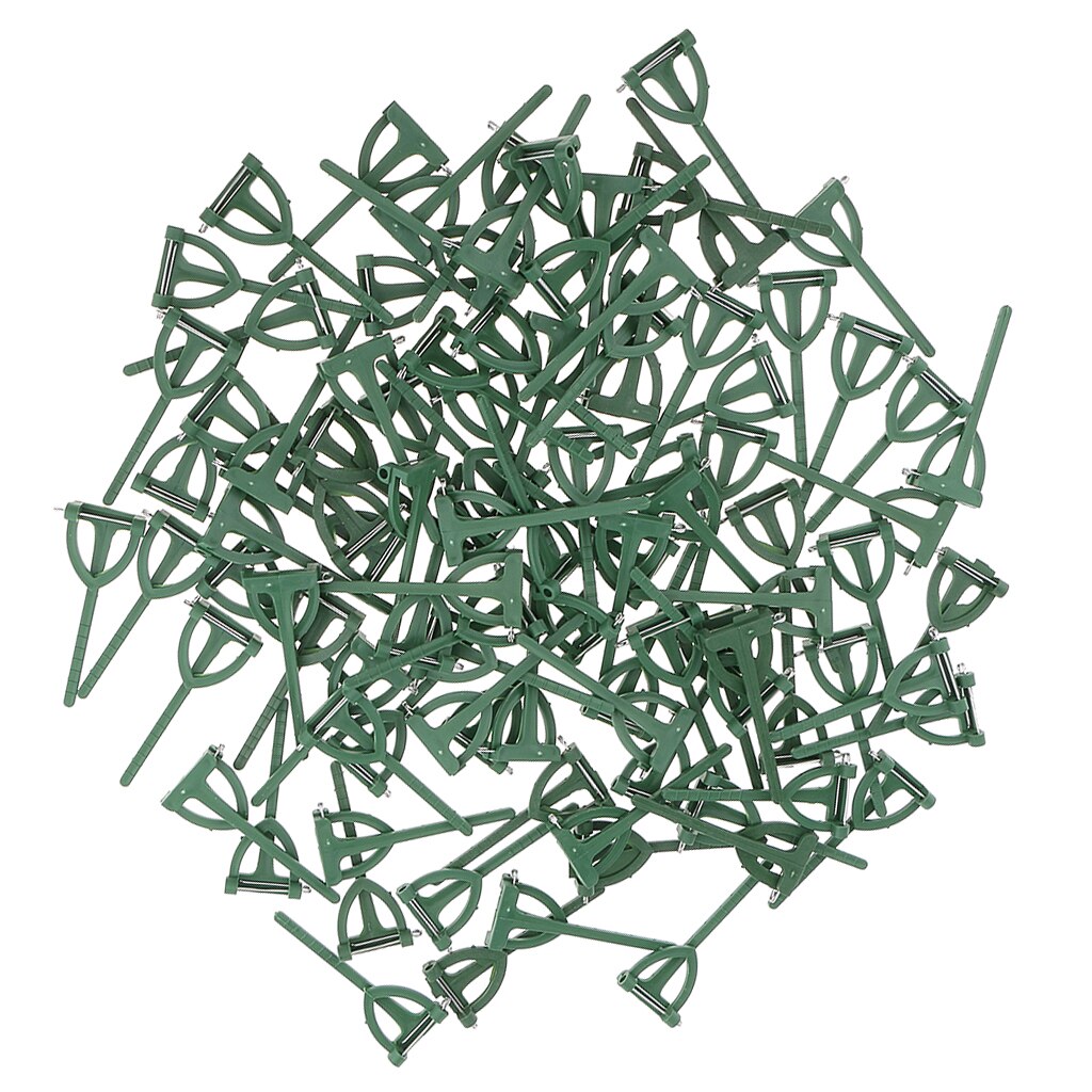 100 Pieces Plastic Brooch Base Buttonhole DIY Wedd... – Grandado