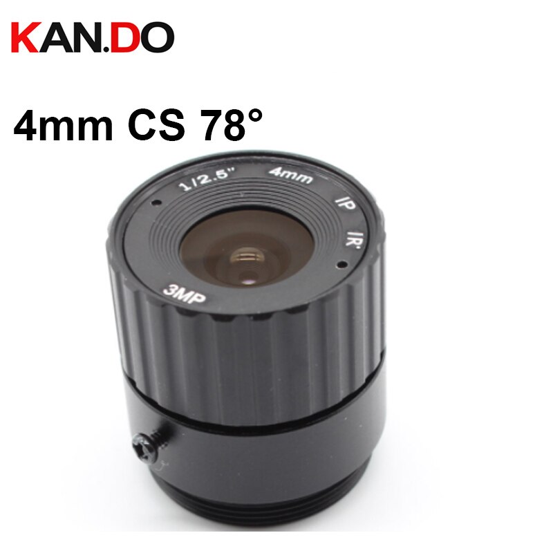 HD 1/2.5" 4mm 3mp Lens CCTV Fixed Iris IR Infrared... – Grandado