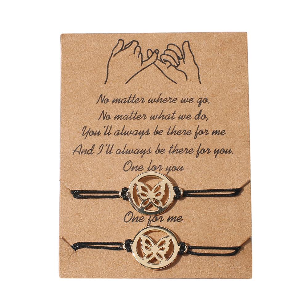 Artilady Friendship Heart Bracelets Set for Sister... – Vicedeal