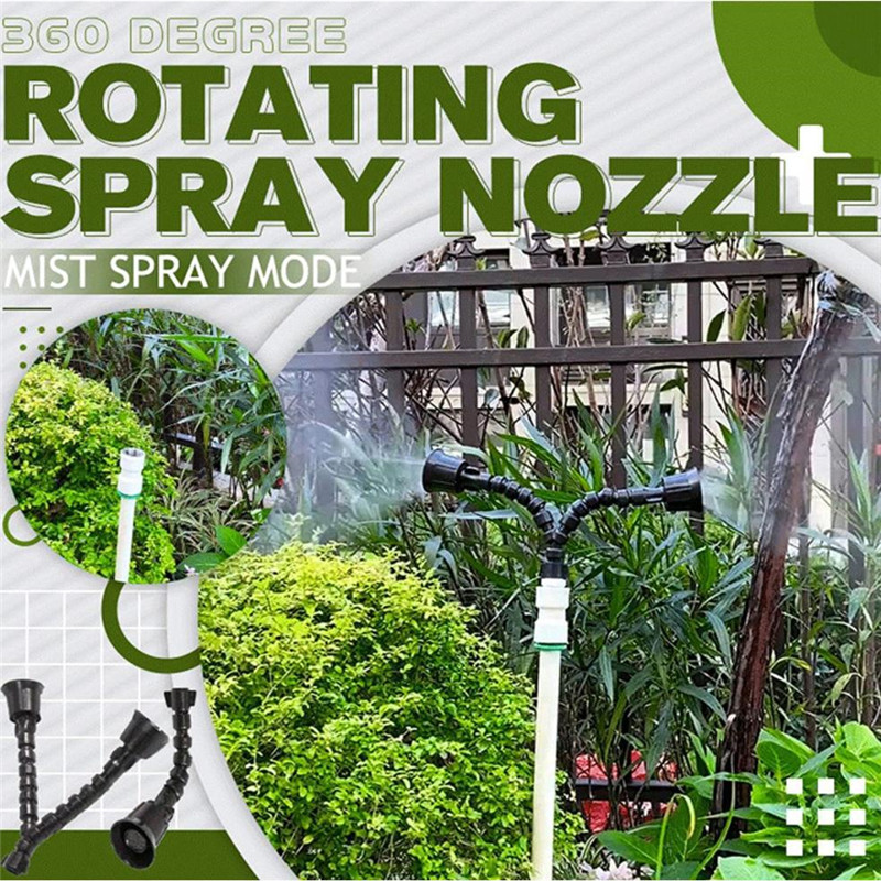 360 Degree Universal Curved Irrigation Spray Nozzl... – Grandado