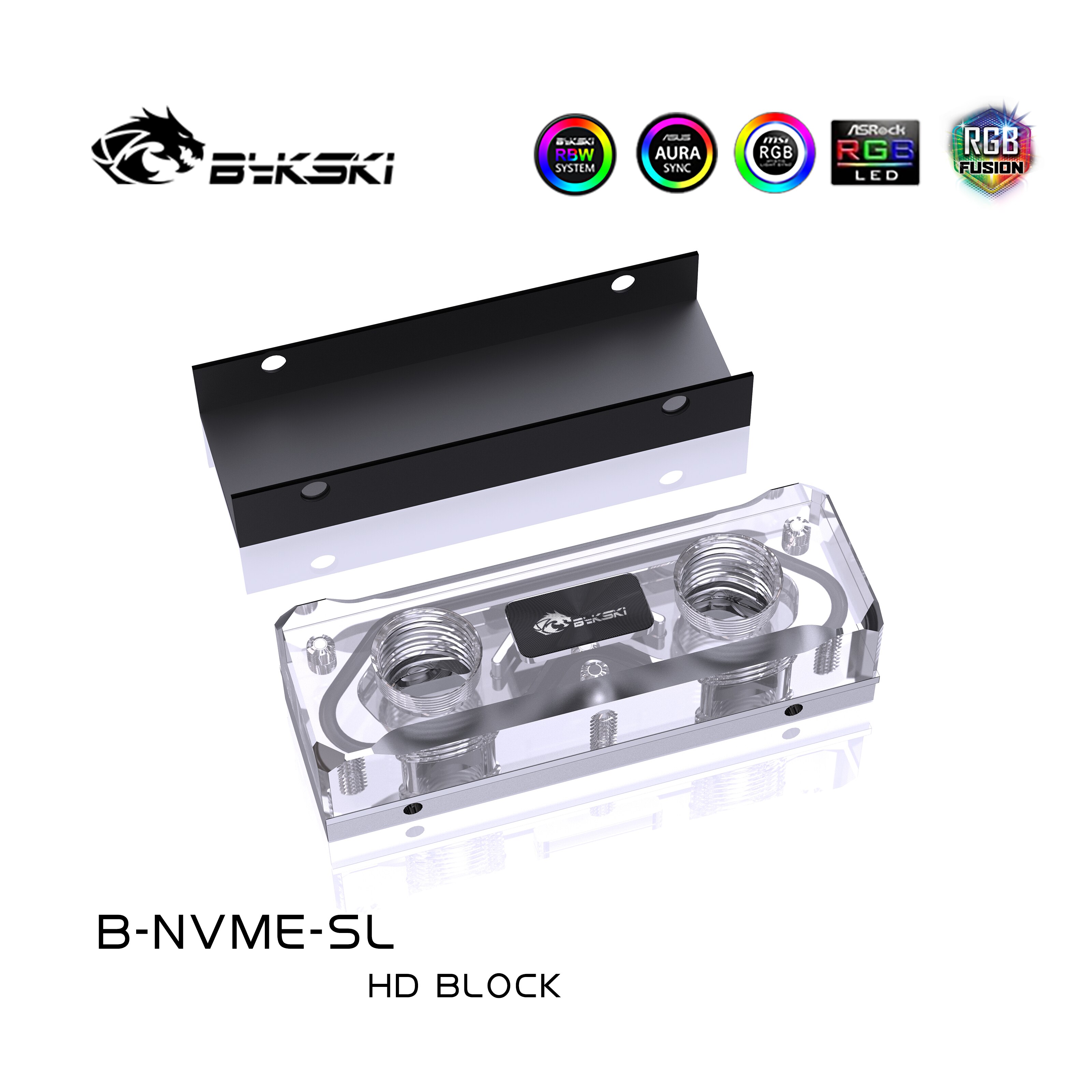 Bykski B-NVME-SL,M.2 SSD RAM Water Cooling Block A... – Grandado