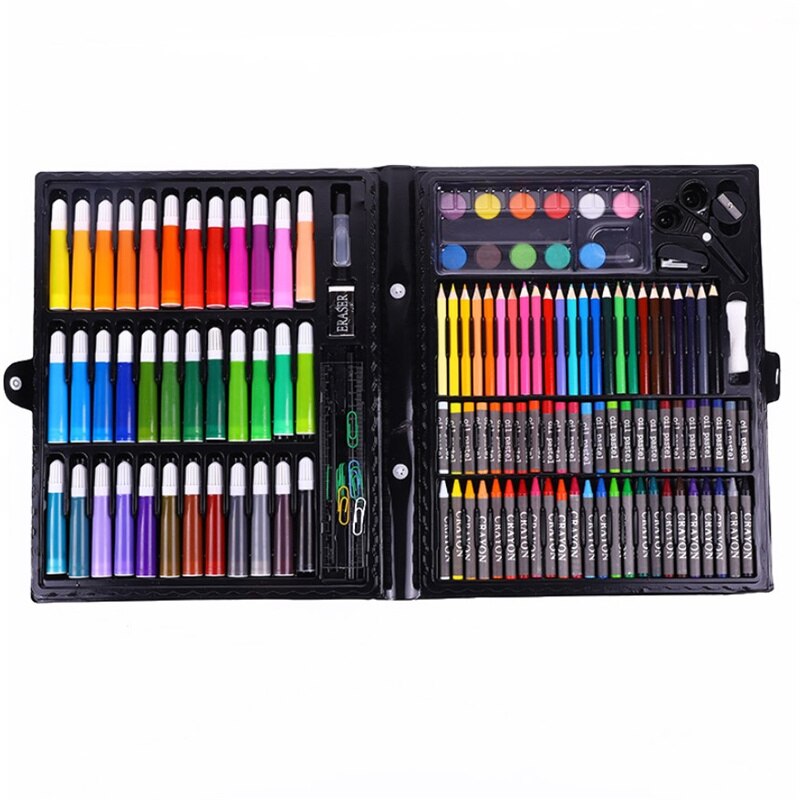 150 Pcs Art Set Children Drawing Set Water Color P... – Grandado